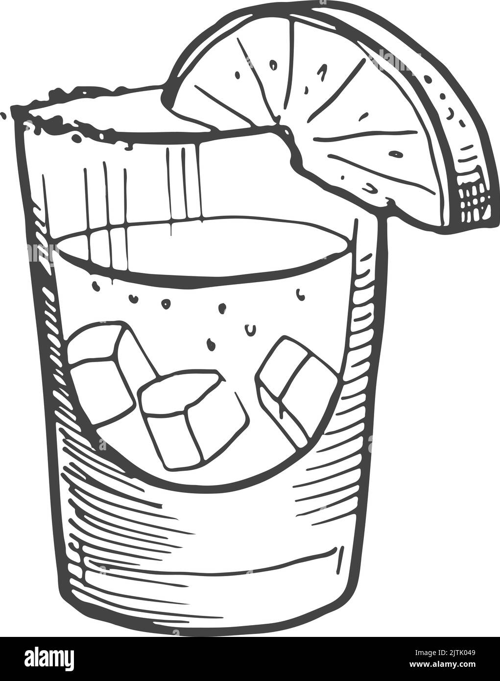 Ice cube green lime Stock Vector Images - Alamy