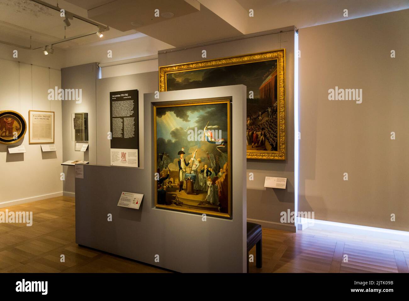 French Revolution rooms, Carnavalet Museum, a museum dedicated to the ...