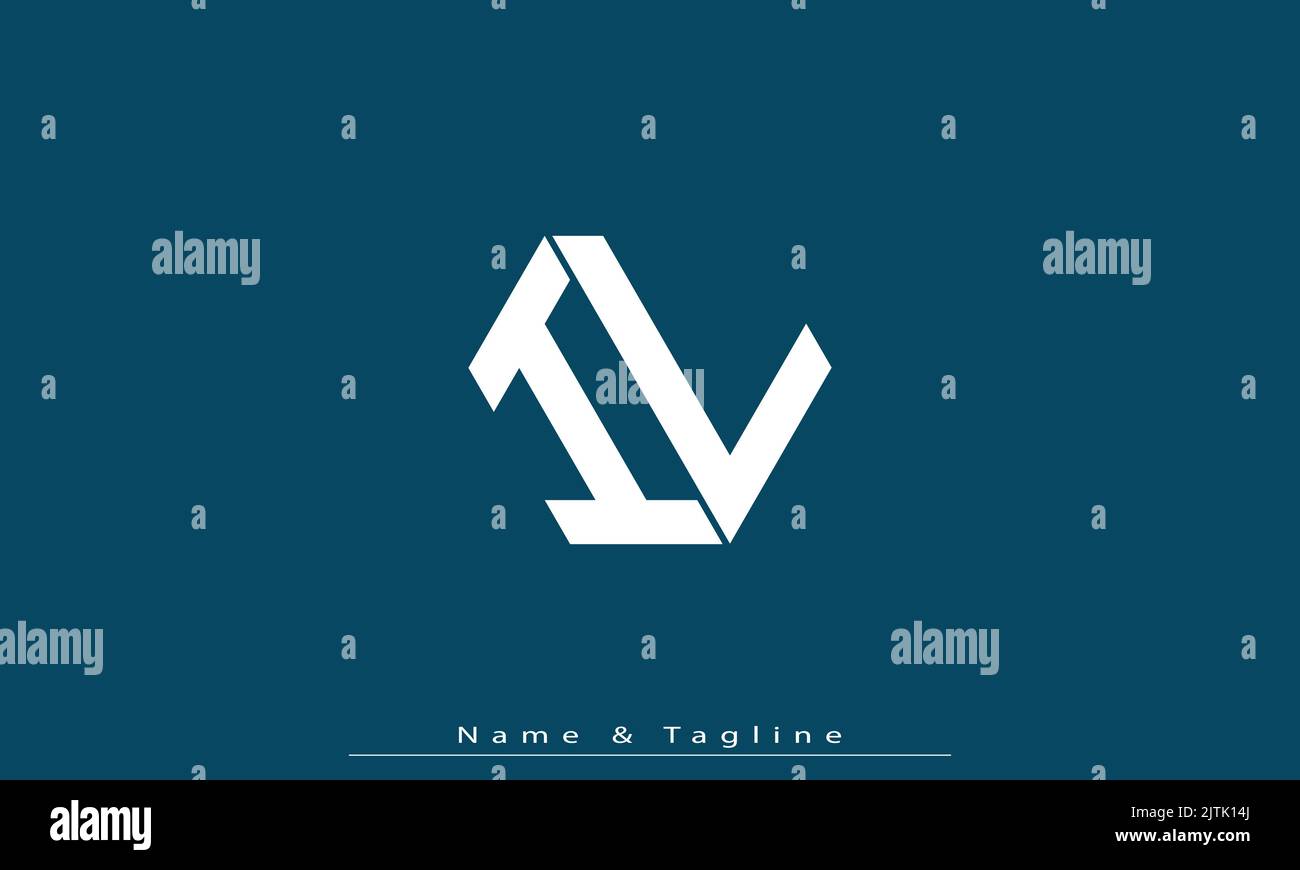 Alphabet letters Initials Monogram logo IL , LI Stock Vector Image ...