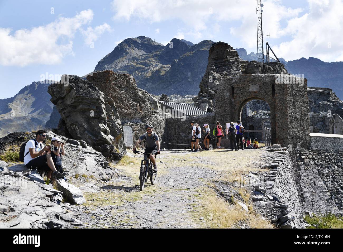 Fort de la Redoute Ruinée - La Rosière - French Alps - Savoie - France ...