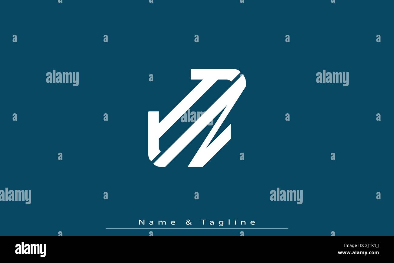 Letter monogram logo in Stock Vector Images - Alamy