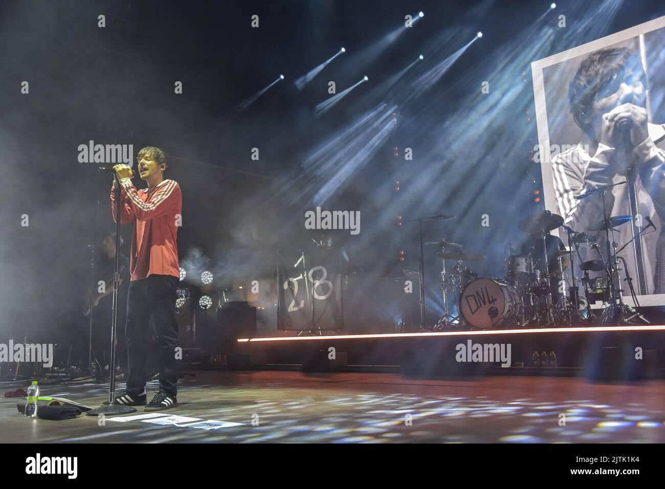 Louis Tomlinson in concert at Auditorium Parco della Musica on August ...