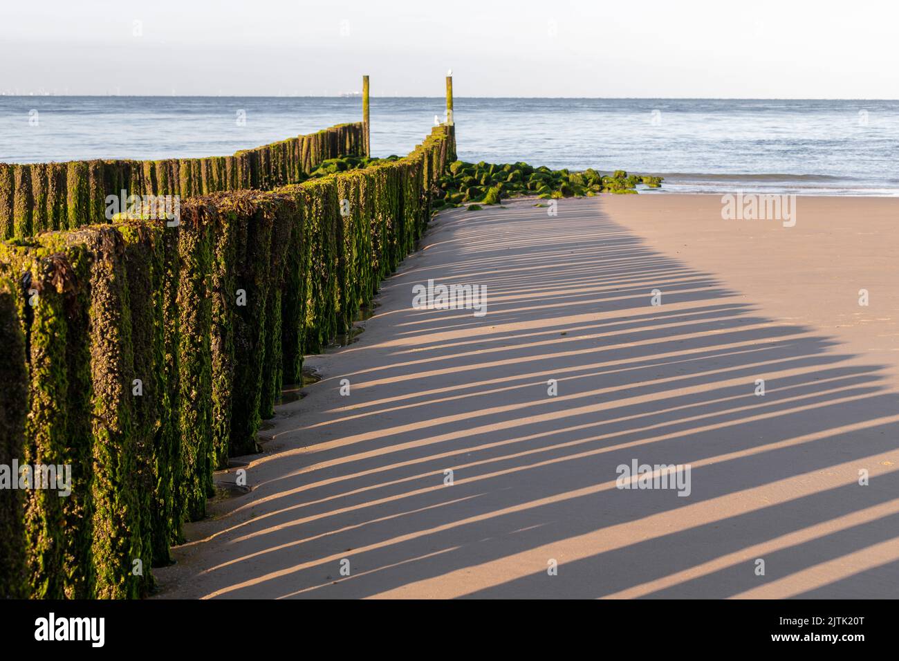 Rocks on the zeeland coast of the netherlands hi-res stock photography ...