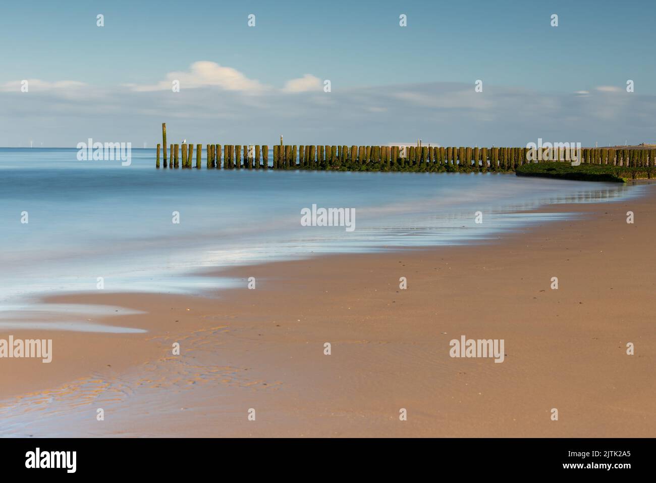 Rocks on the zeeland coast of the netherlands hi-res stock photography ...