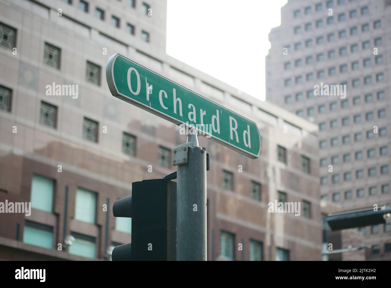 Orchad road sing buildings hi-res stock photography and images - Alamy