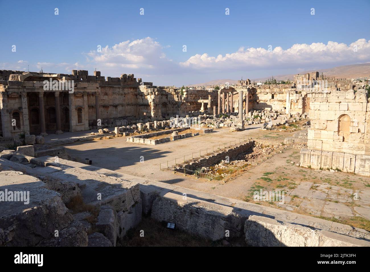 Fort of Baalbek, Lebanon Stock Photo - Alamy