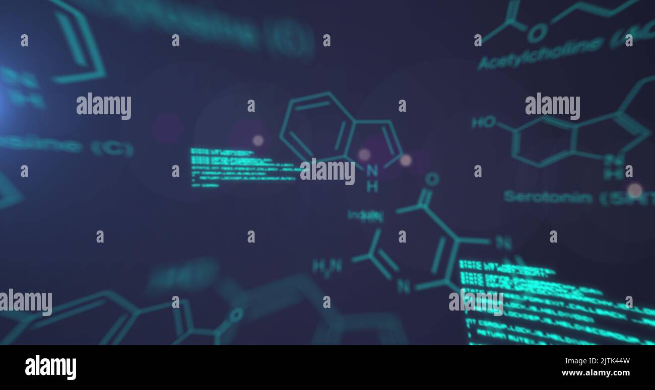 Animated chemical structure hi-res stock photography and images - Alamy