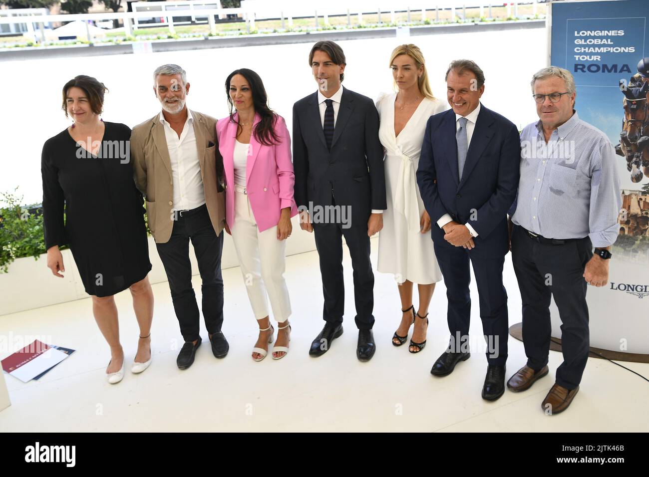 Rome, Italy, 31th August 2022, Svetlana Celli and Alessandro Onorato ...