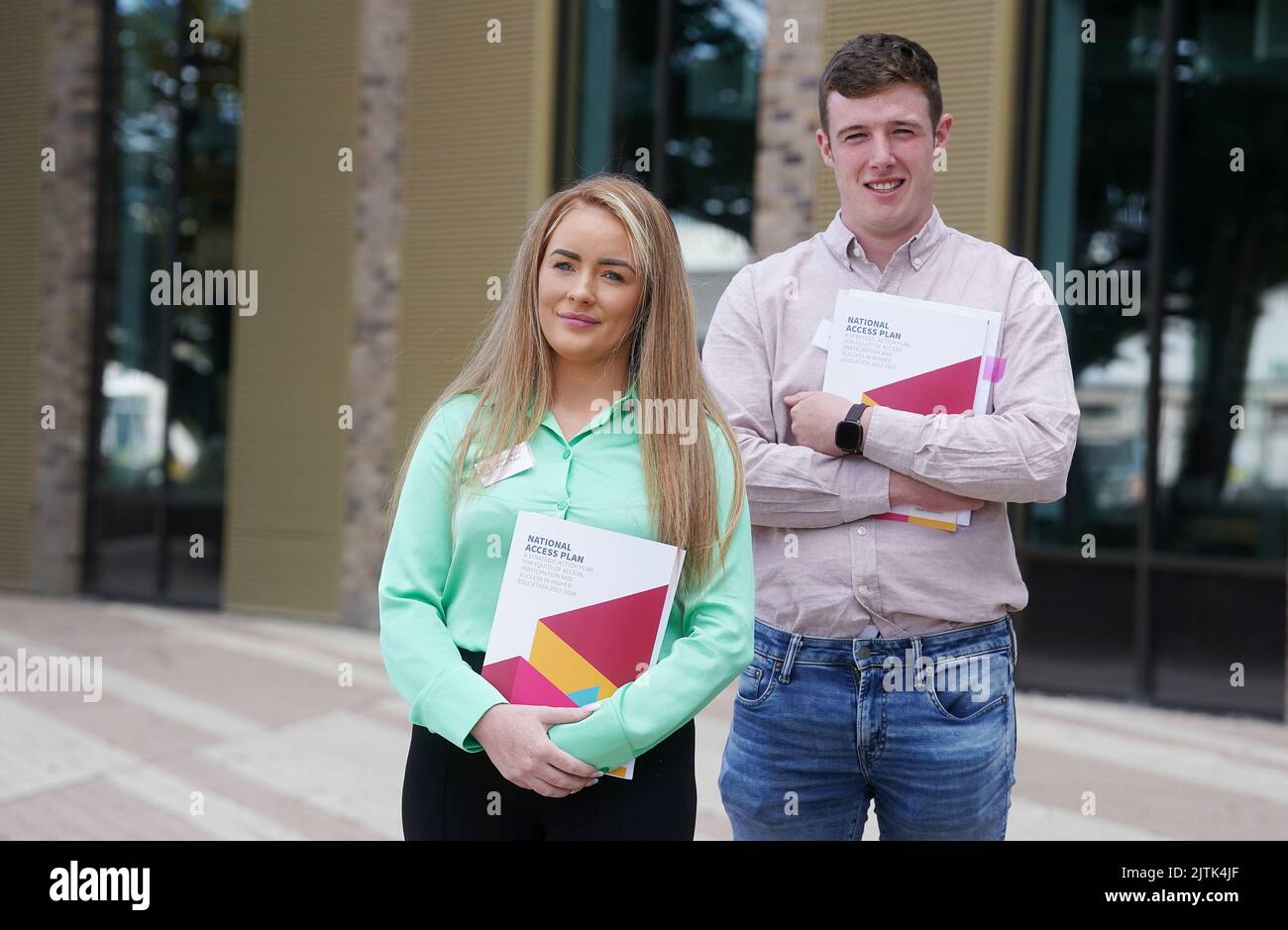 Megan Berry (left), who is a member of the Traveller community, and ...