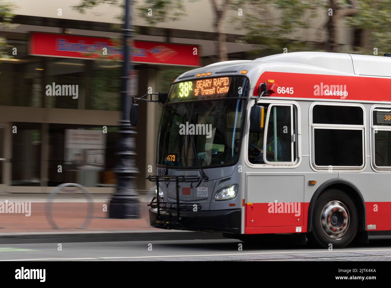 MUNI Bus, San Francisco, CA Stock Photo - Alamy