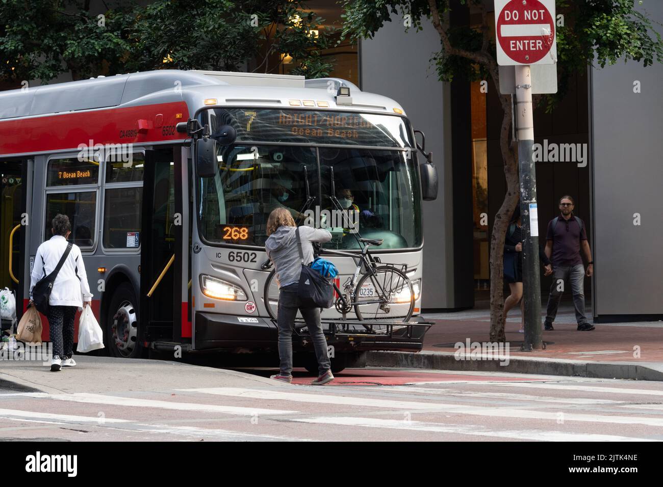 MUNI Bus, San Francisco, CA Stock Photo - Alamy