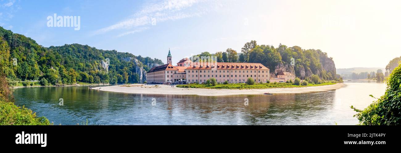 Monastery Weltenburg, Danube, Kelheim, Bavaria, germany Stock Photo - Alamy