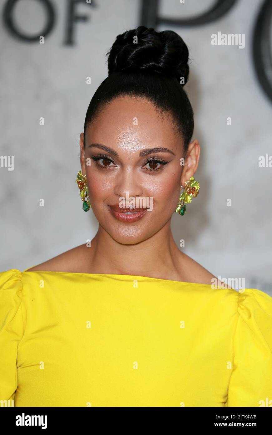 Cynthia Addai-Robinson attends The Lord of the Rings: The Rings of ...