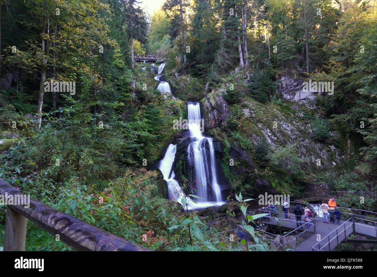 Triberg Falls , Germany Stock Photo - Alamy