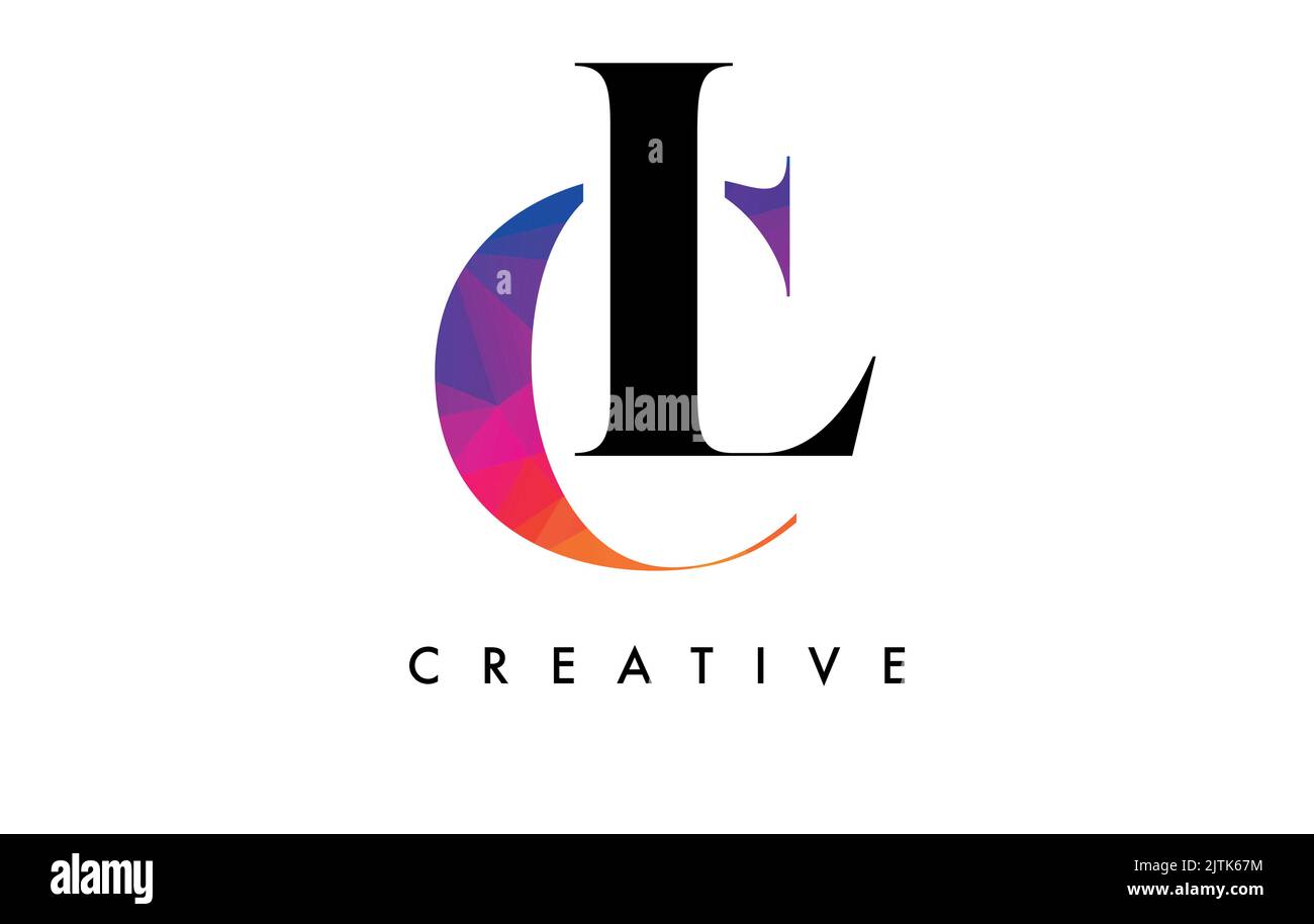 Lc letter Stock Vector Images - Alamy