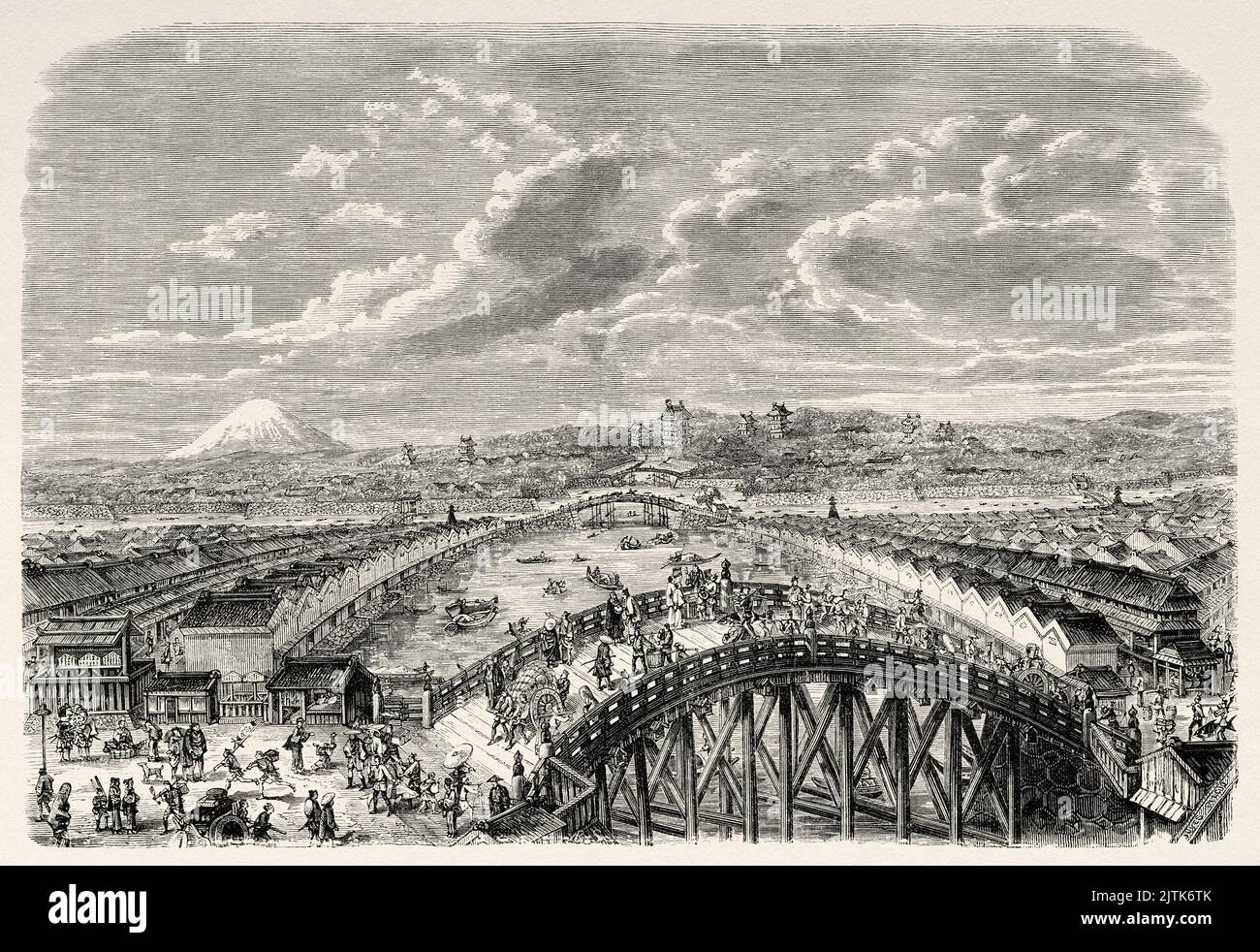 Nippon bridge, Tokyo. Japan, Asia. Journey to Japan by Aime Humbert ...