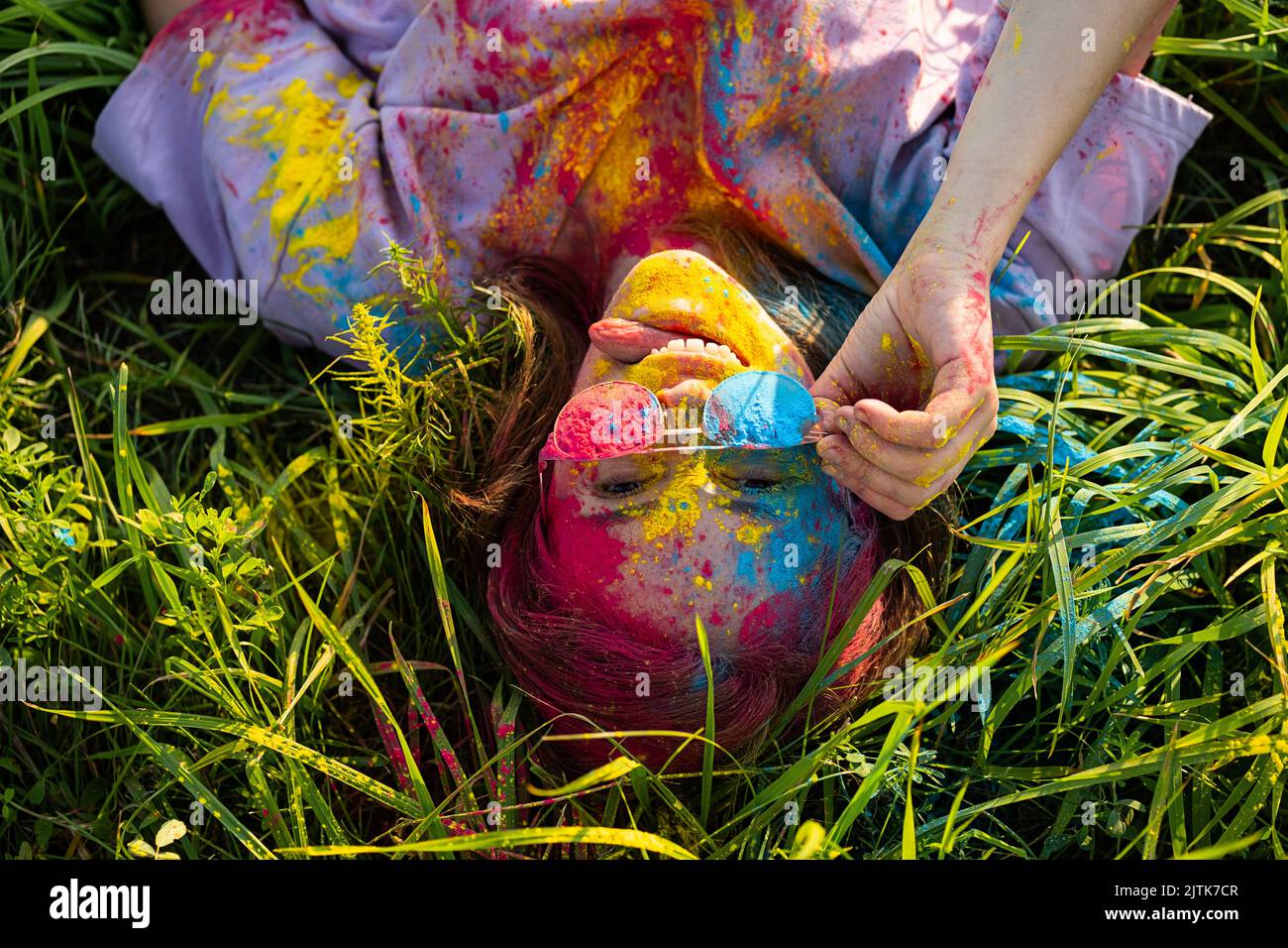 Holy the festival of colours hi-res stock photography and images - Alamy
