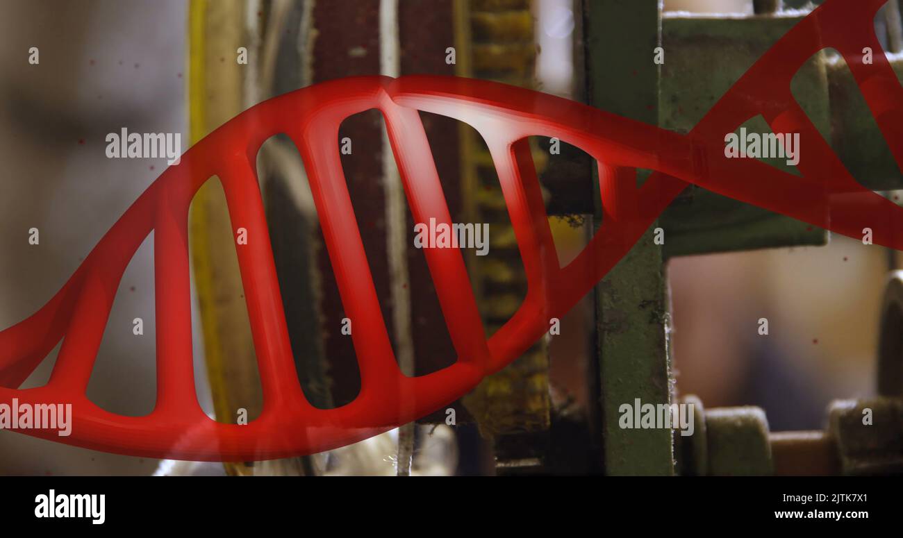 Image dna strand network hi-res stock photography and images - Alamy