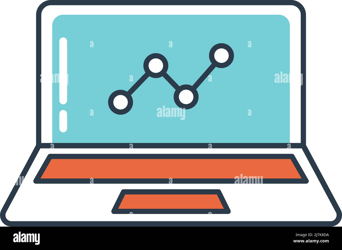 colorful laptop design Stock Vector Image & Art - Alamy