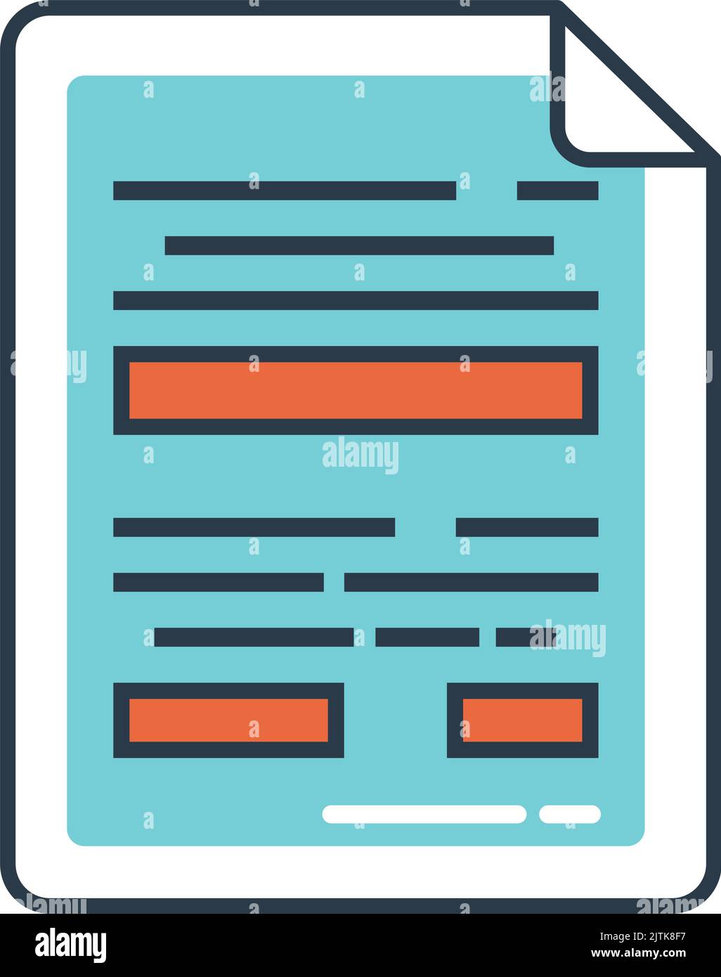 colorful document illustration Stock Vector Image & Art - Alamy