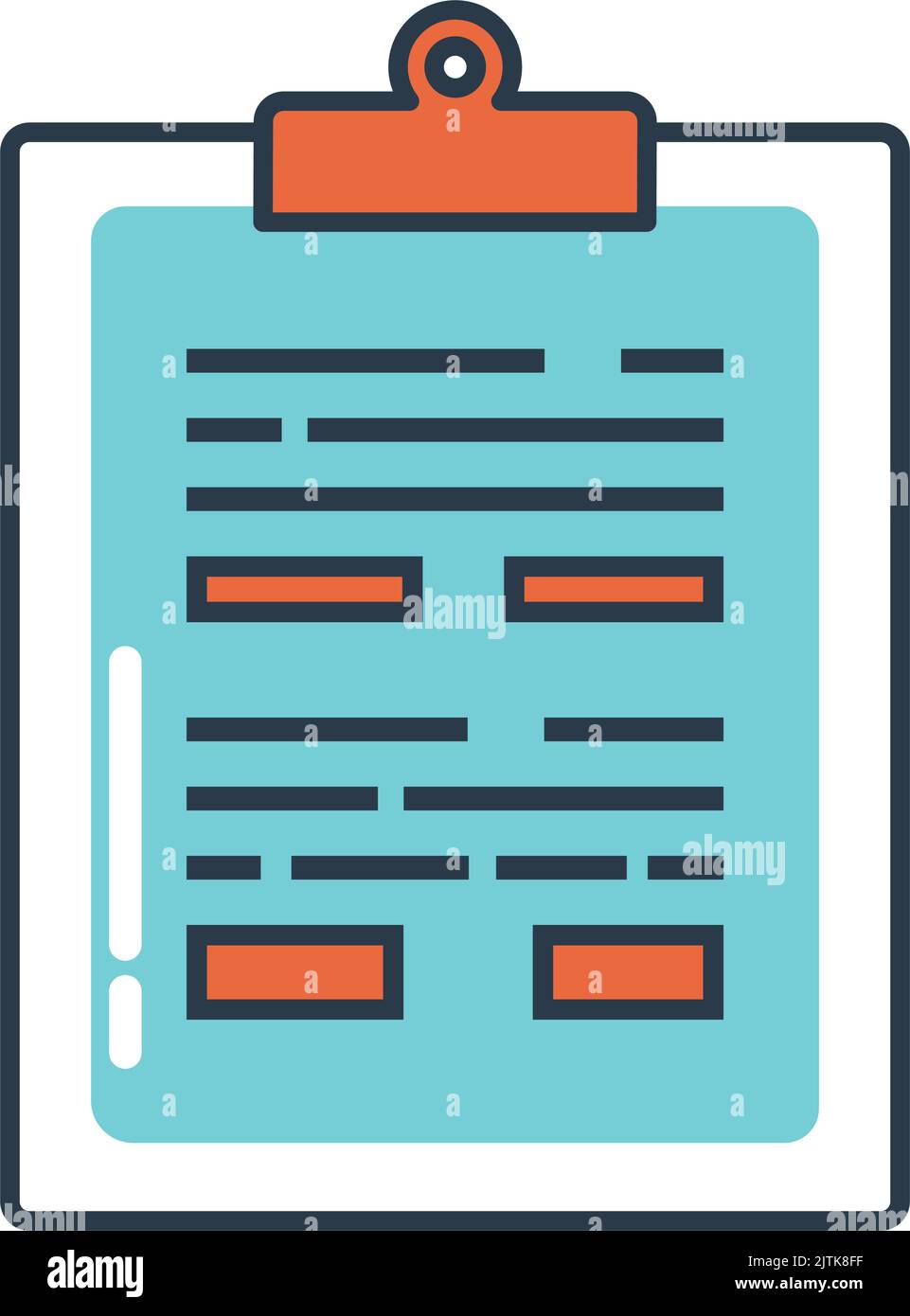 colorful clipboard design Stock Vector Image & Art - Alamy