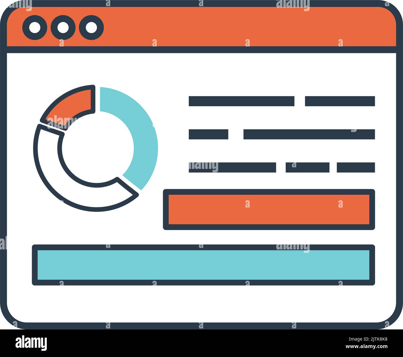 colorful web page Stock Vector Image & Art - Alamy