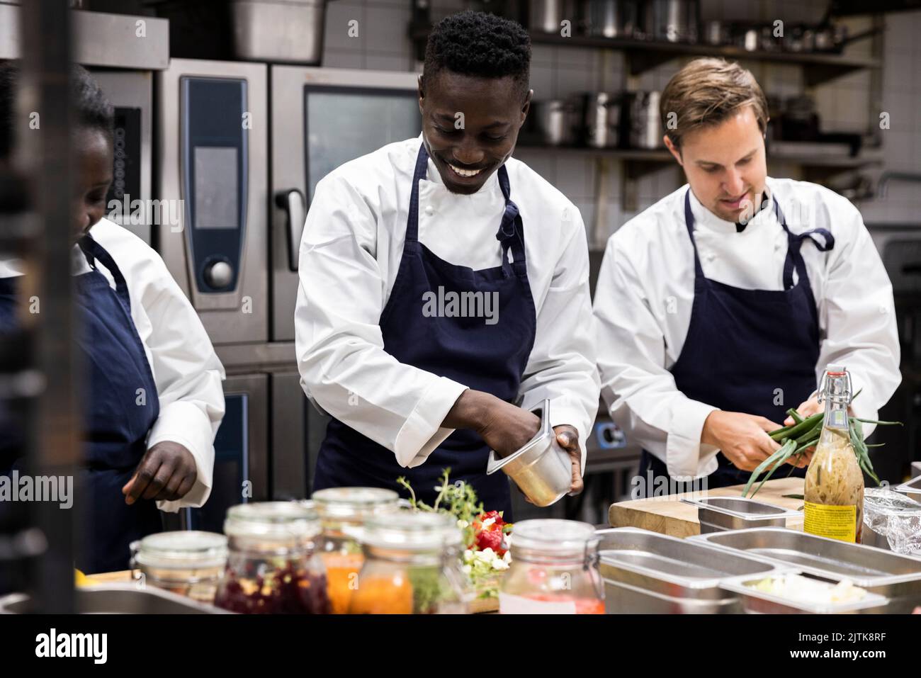 Containers food restaurant kitchen hi-res stock photography and images ...