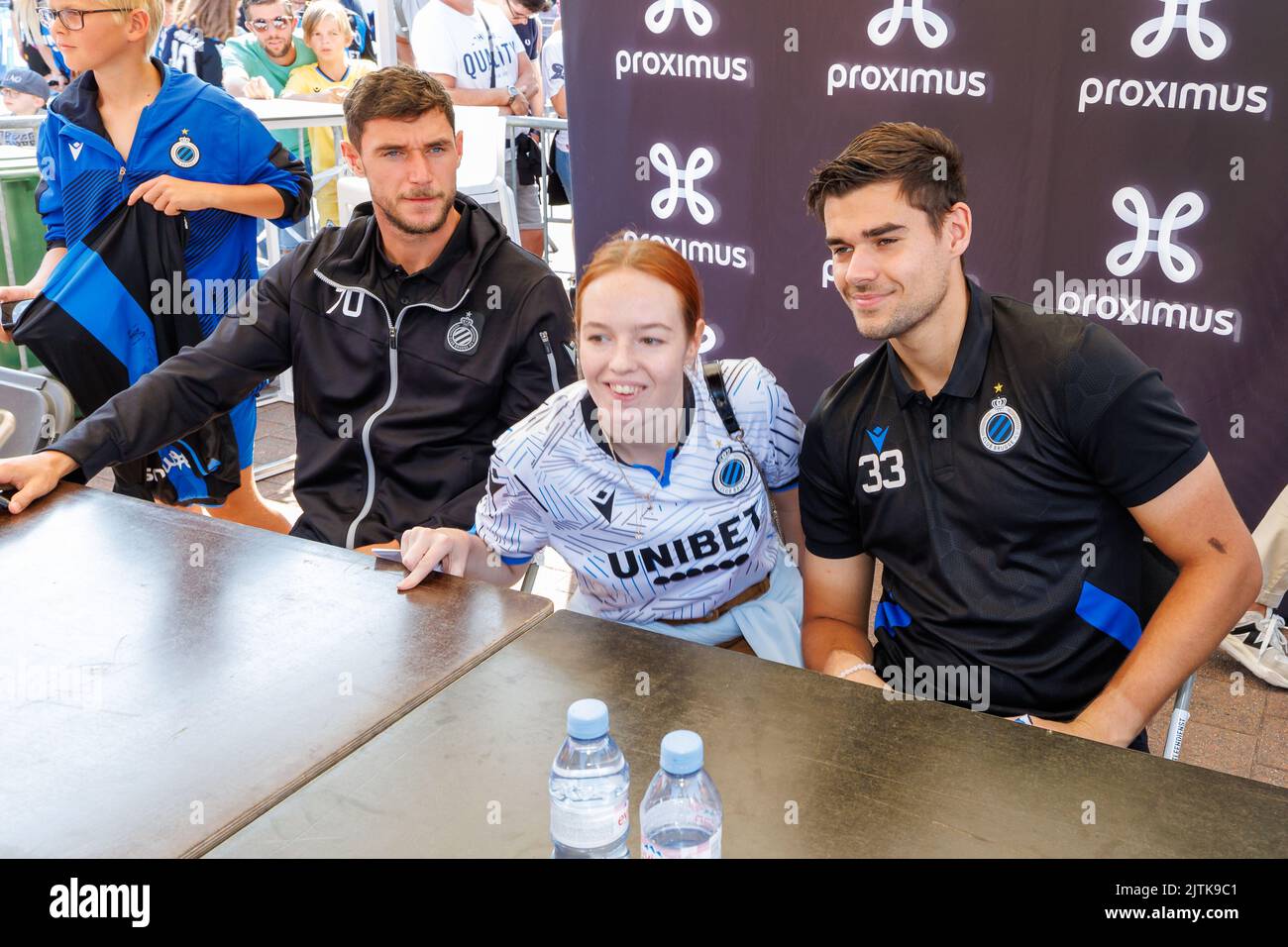 Brugge, Belgium, 31 August 2022. Club Brugge's new player Roman ...