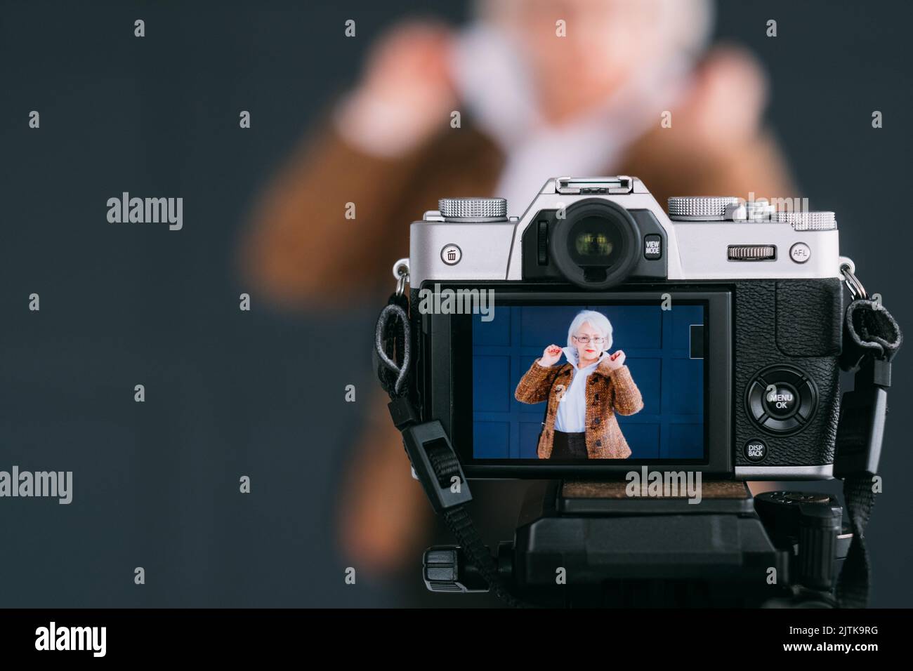 Professional model shoot hi-res stock photography and images - Alamy