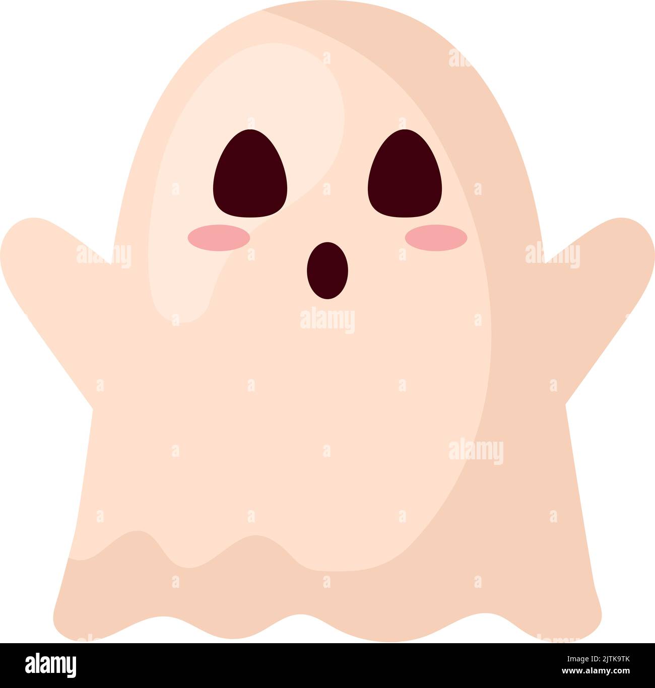 cute ghost design Stock Vector Image & Art - Alamy