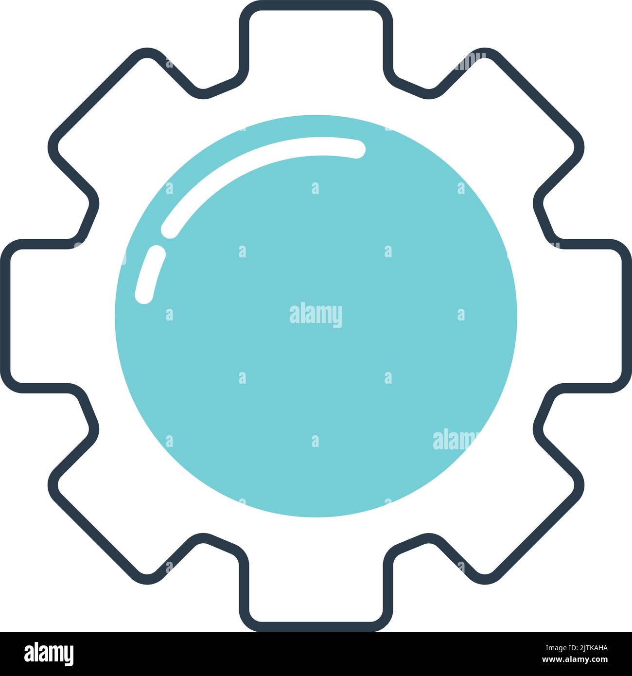 colorful cogwheel design Stock Vector Image & Art - Alamy