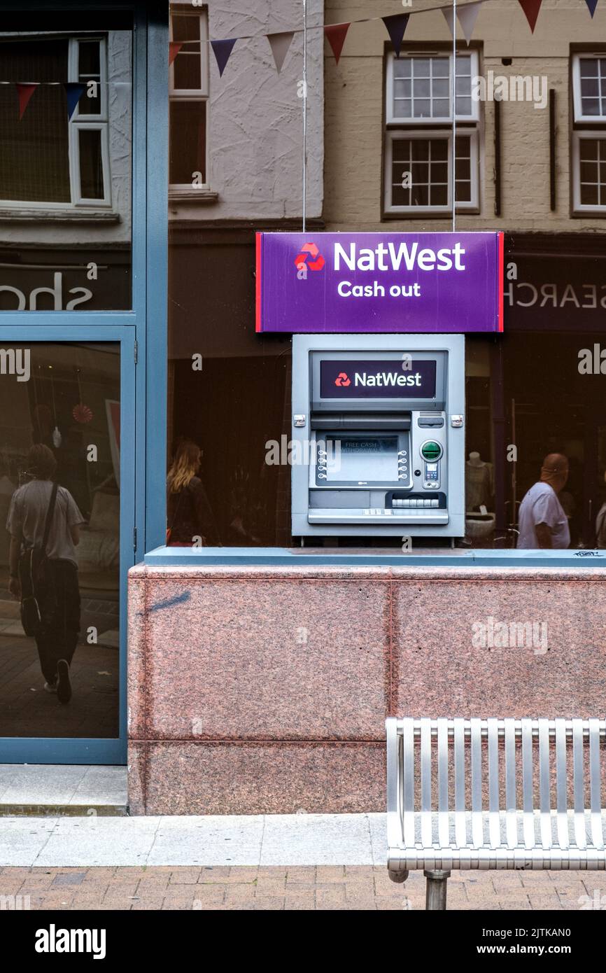 Kingston-Upon-Thames, London, UK, August 29 2022, NatWest High Street ...