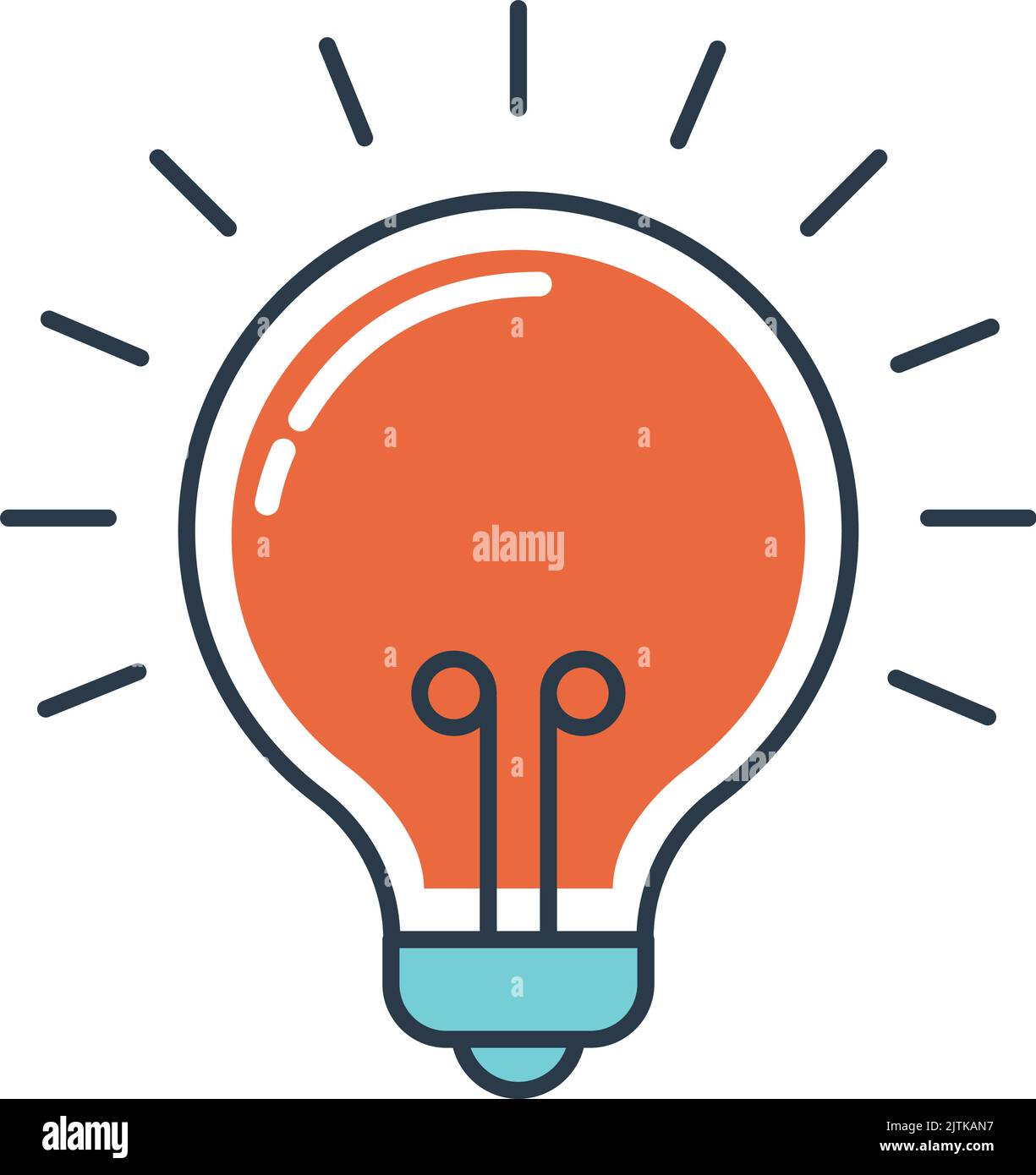 colorful lightbulb illustration Stock Vector Image & Art - Alamy