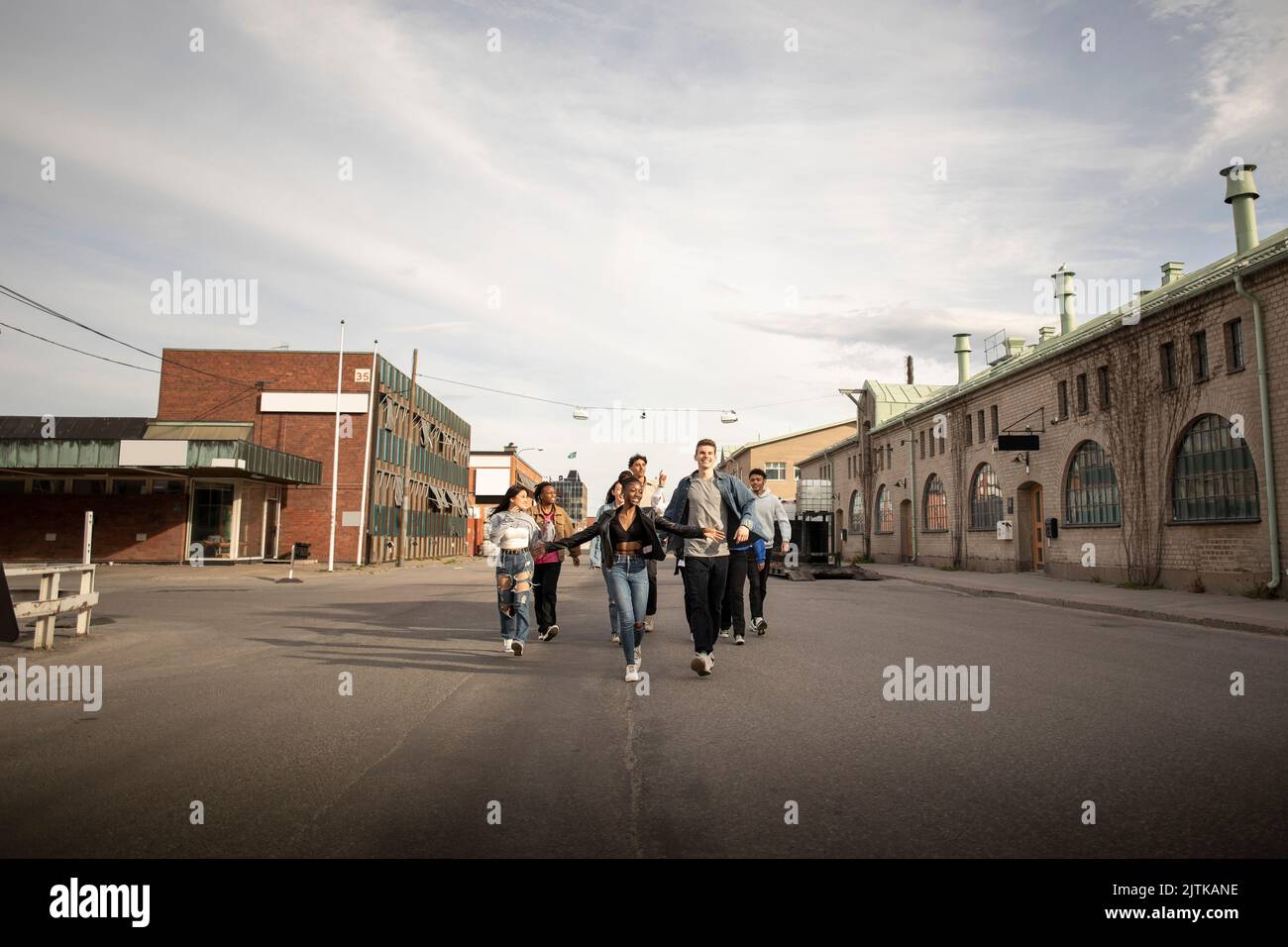 Multiracial europe city hi-res stock photography and images - Alamy