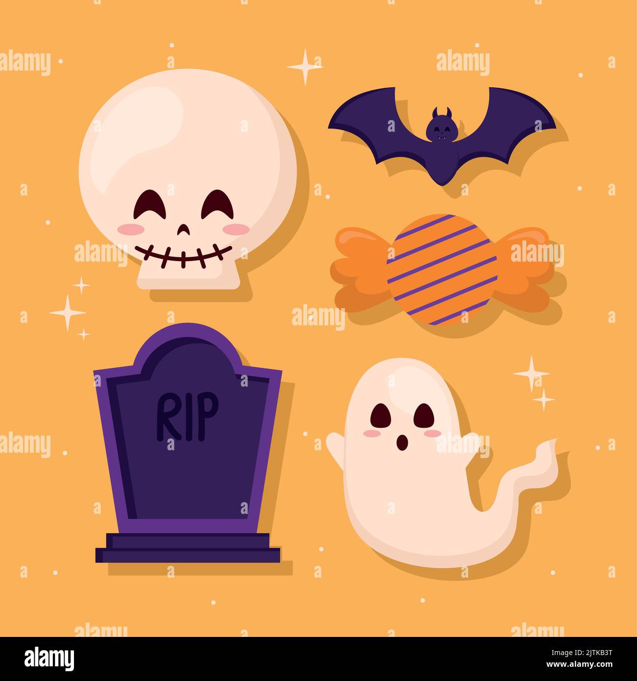 halloween items bundle Stock Vector Image & Art - Alamy