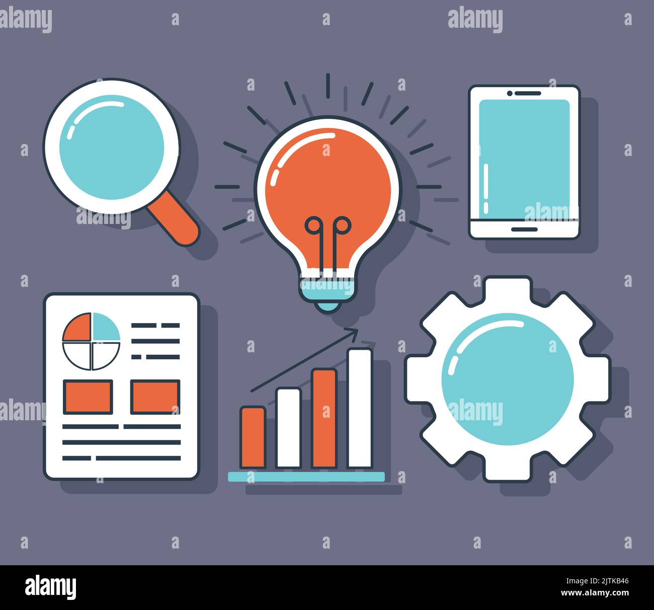 research items group Stock Vector Image & Art - Alamy
