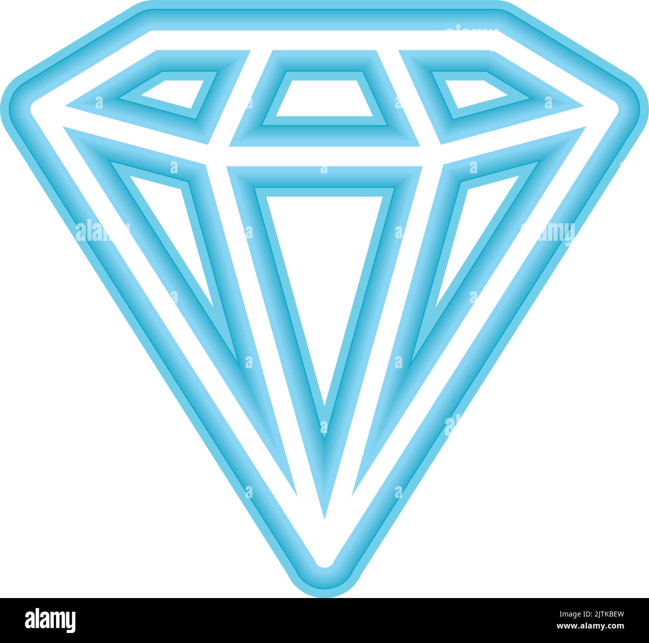neon diamond design Stock Vector Image & Art - Alamy