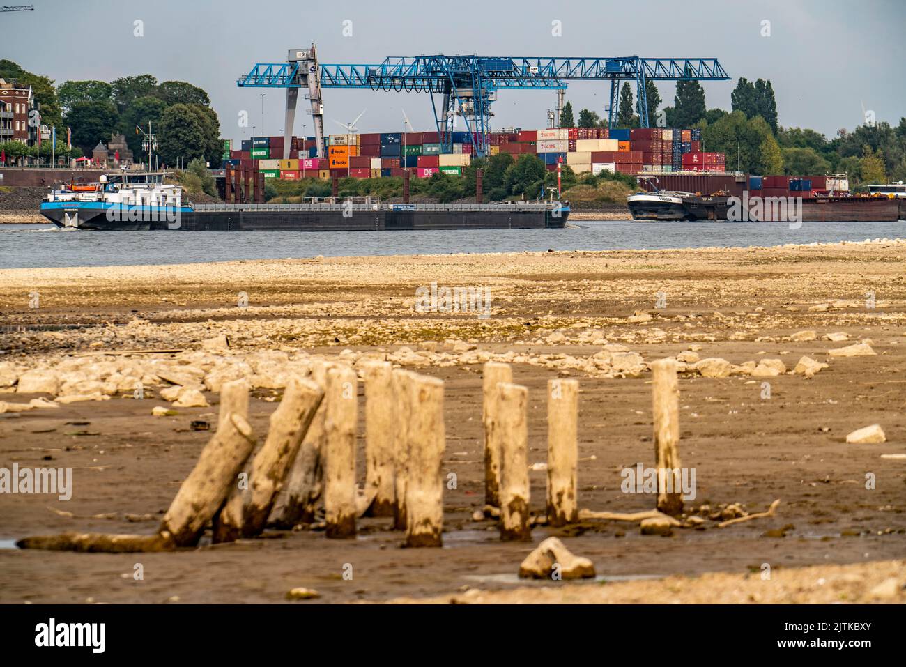 Contargo rhine waal lippe container terminal hi-res stock photography ...