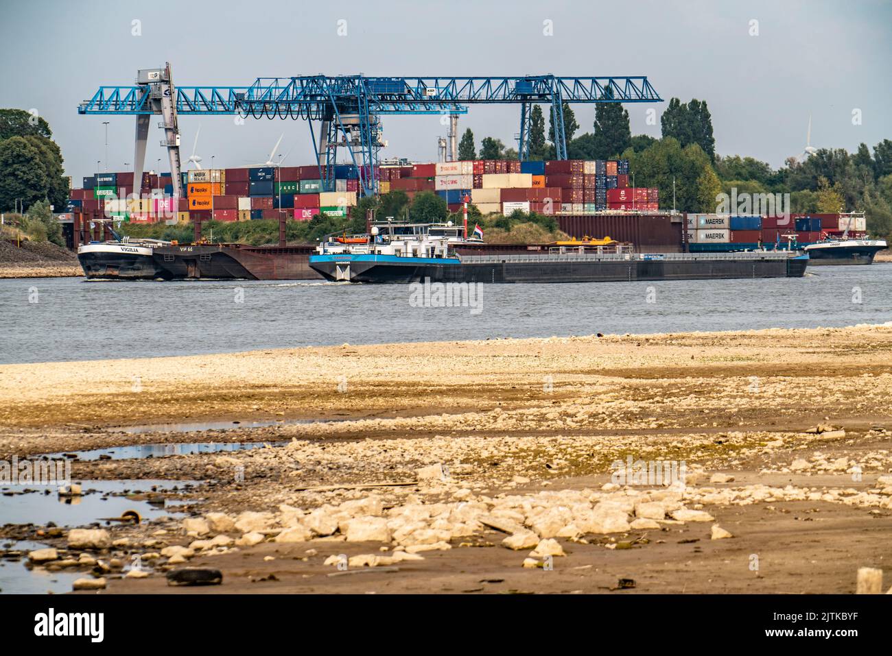 Contargo rhine lippe container terminal hi-res stock photography and ...