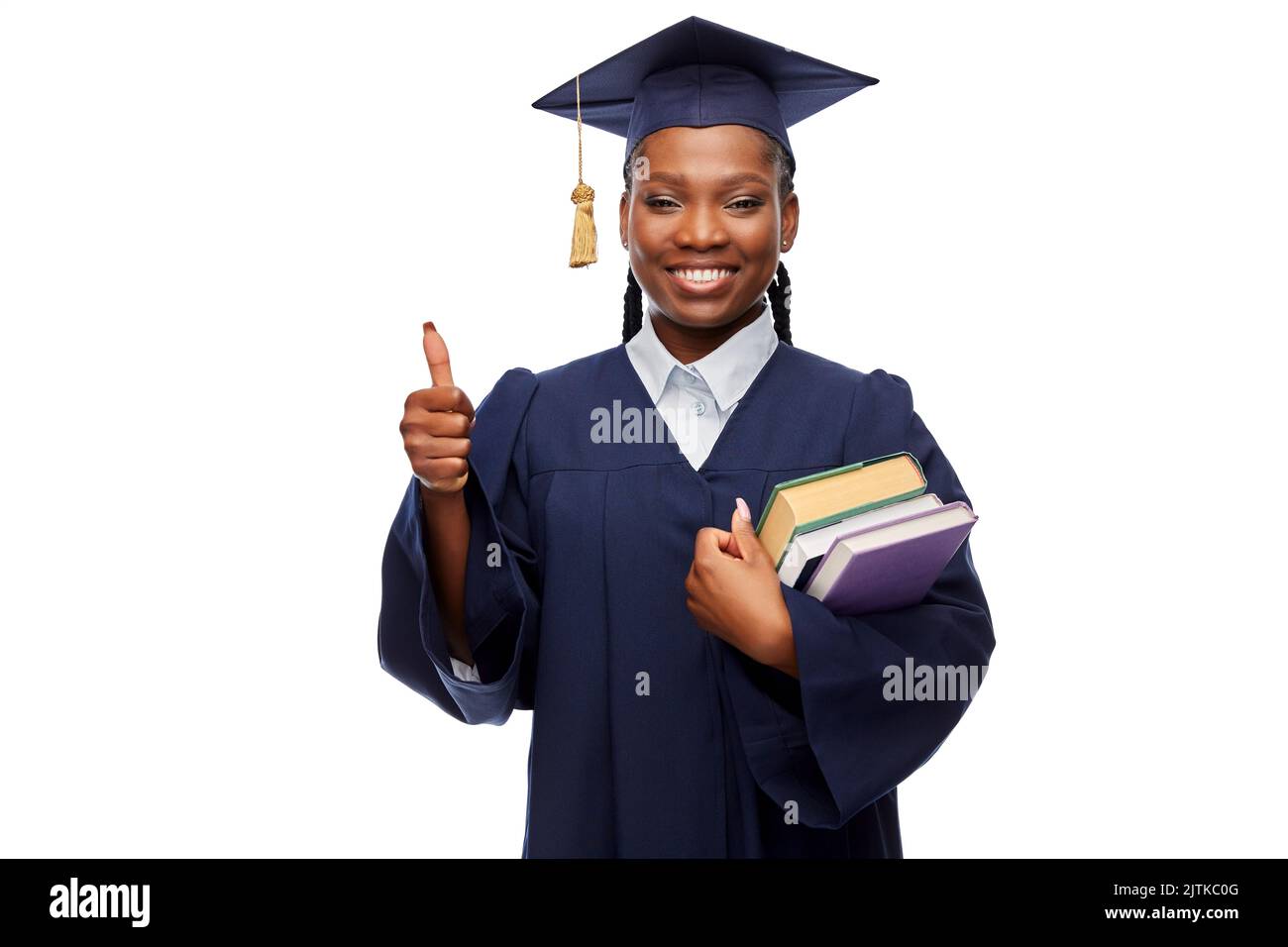 Graduate student book isolated hi-res stock photography and images - Alamy