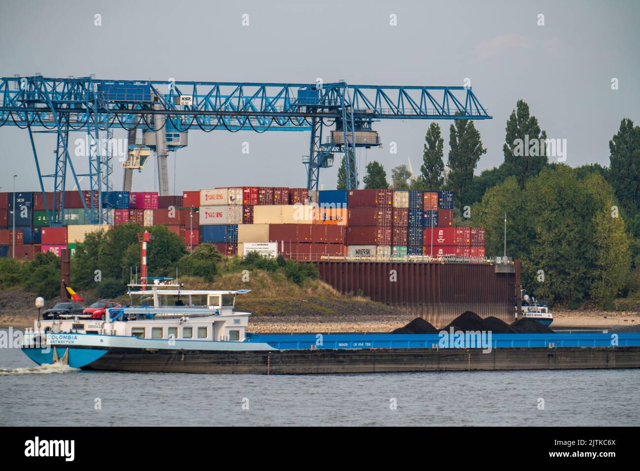 Contargo rhine lippe container terminal hi-res stock photography and ...