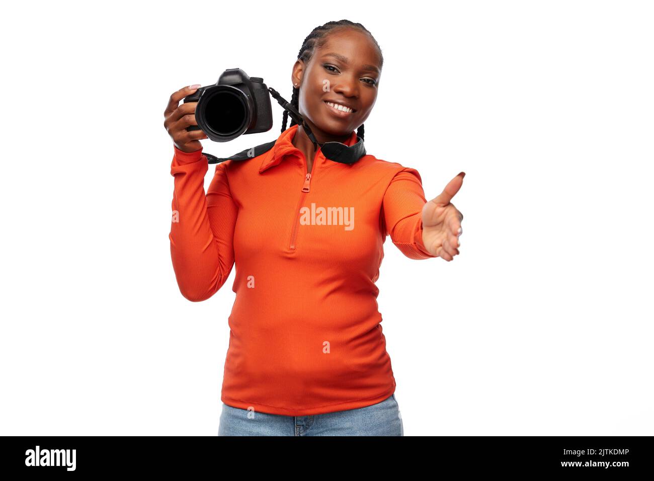 Handshake smiling hi-res stock photography and images - Alamy