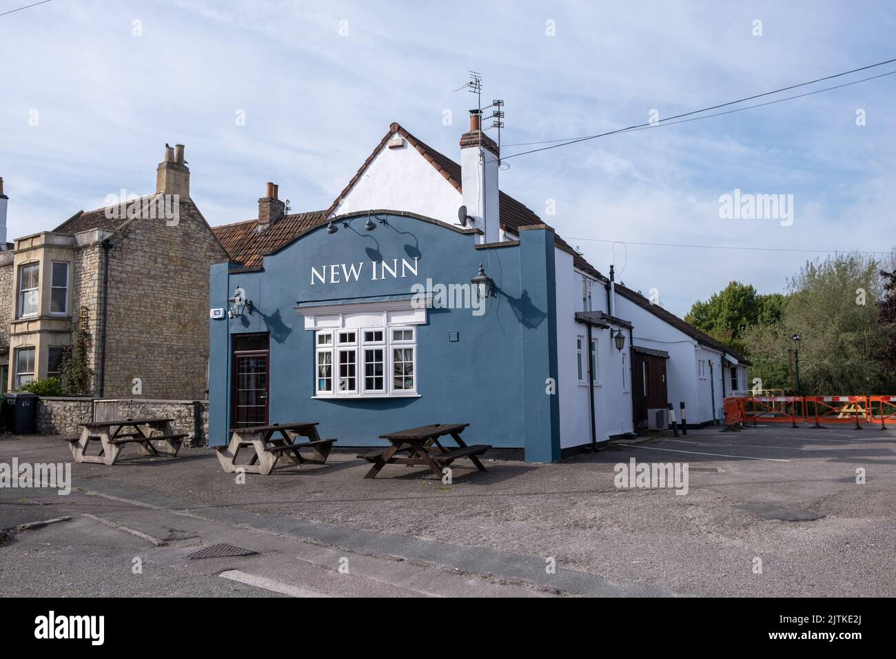 The New Inn pub, Keynsham, Bristol, Uk (Aug22 Stock Photo - Alamy