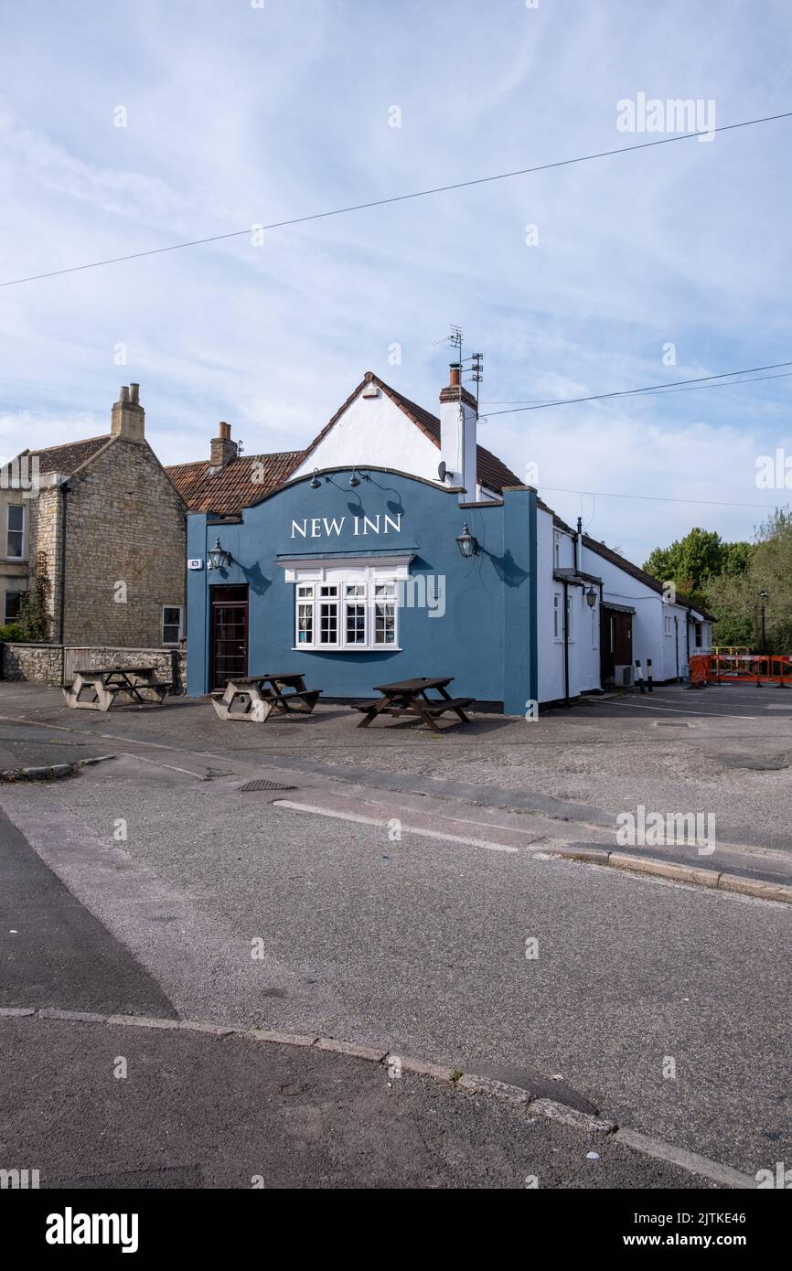 The New Inn pub, Keynsham, Bristol, Uk (Aug22 Stock Photo - Alamy