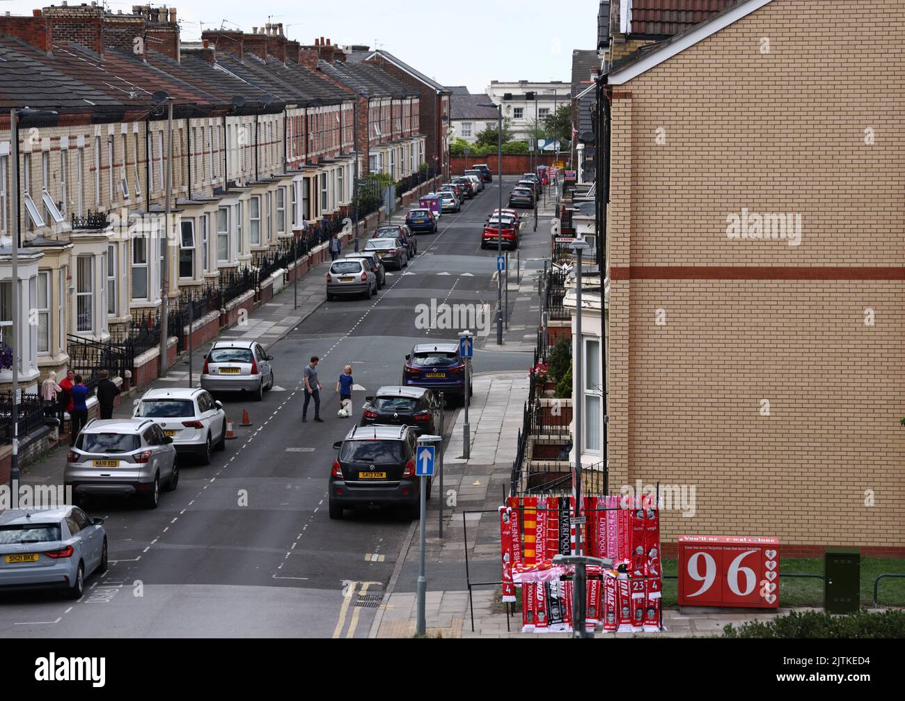 Street in anfield hi-res stock photography and images - Alamy