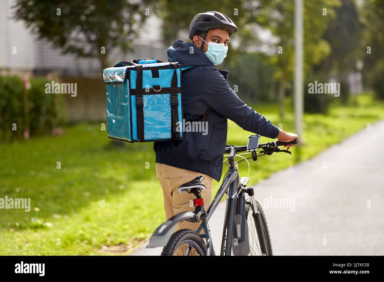 Food delivery covid bag hi-res stock photography and images - Alamy