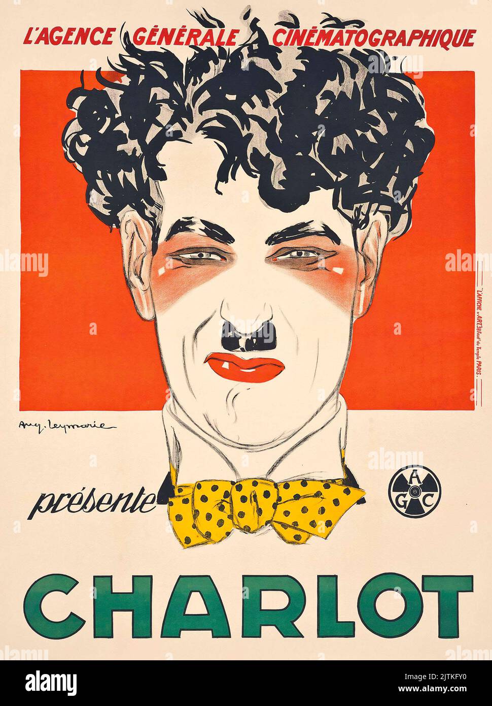 Vintage film poster - Auguste Leymarie - CHARLIE CHAPLIN CHARLOT - 1917 ...