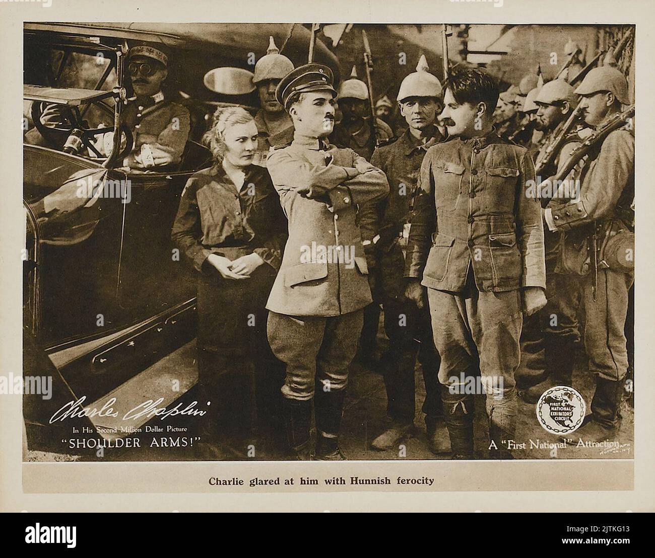 Shoulder Arms (First National, 1918). Title Lobby Card. Comedy ...