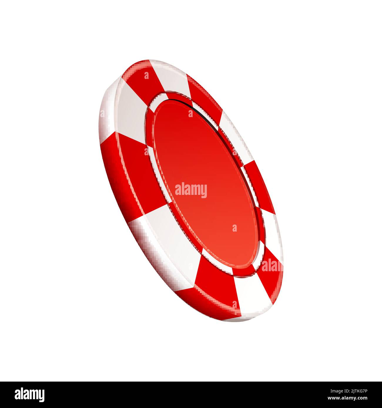 Blue casino token cartoon icon hi-res stock photography and images - Alamy