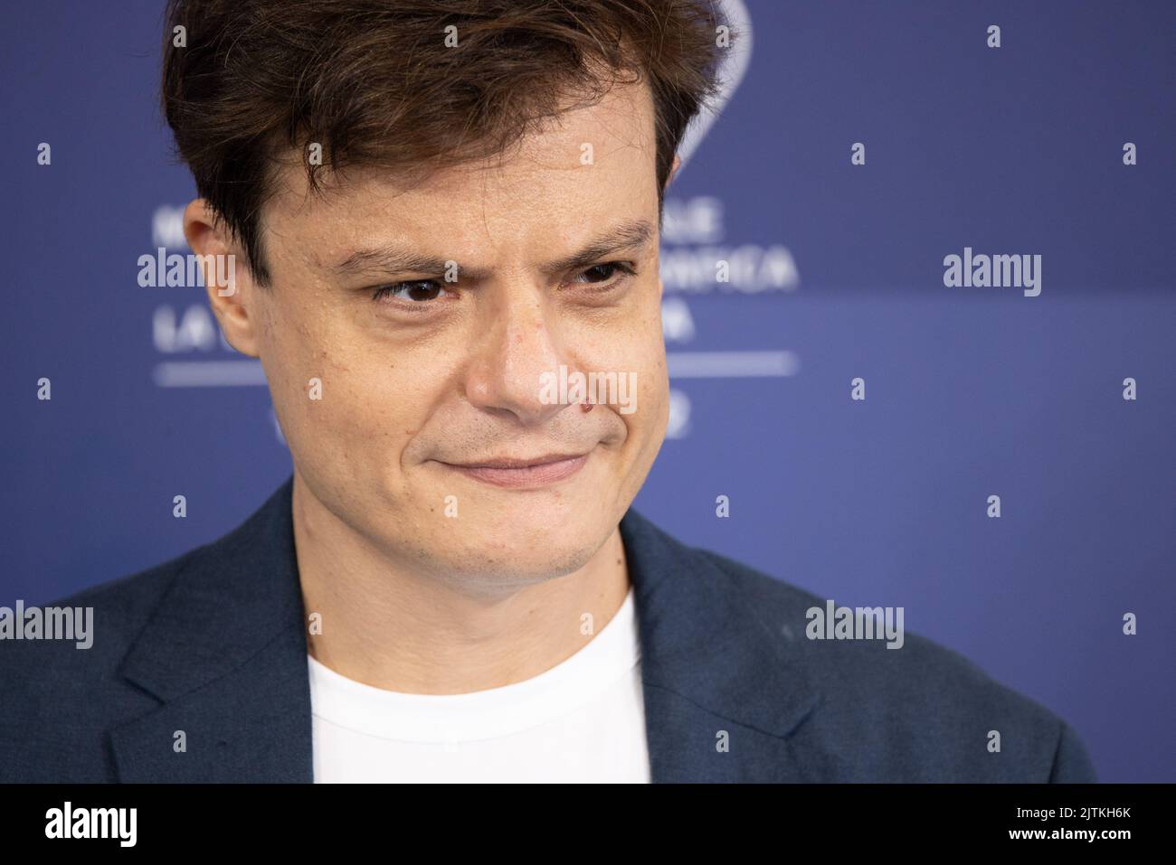 Venice, Italy, 31/08/2022, Lino Musella attends photocall for Venice, Italy, 31/08/2022, Lino Musella attends photocall for